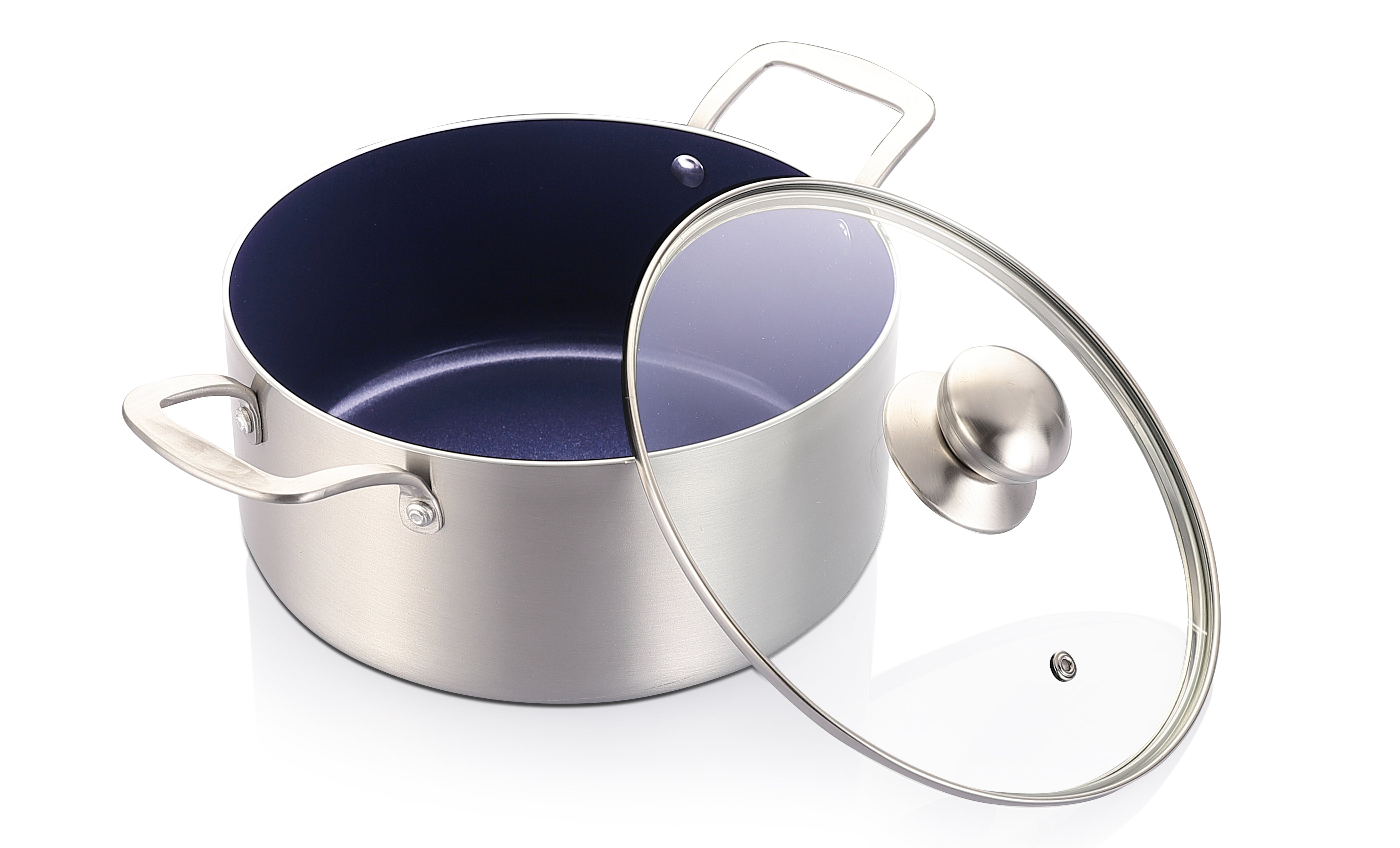 4.5qt Stainless Steel Coating Stock Pot – Eternal Living